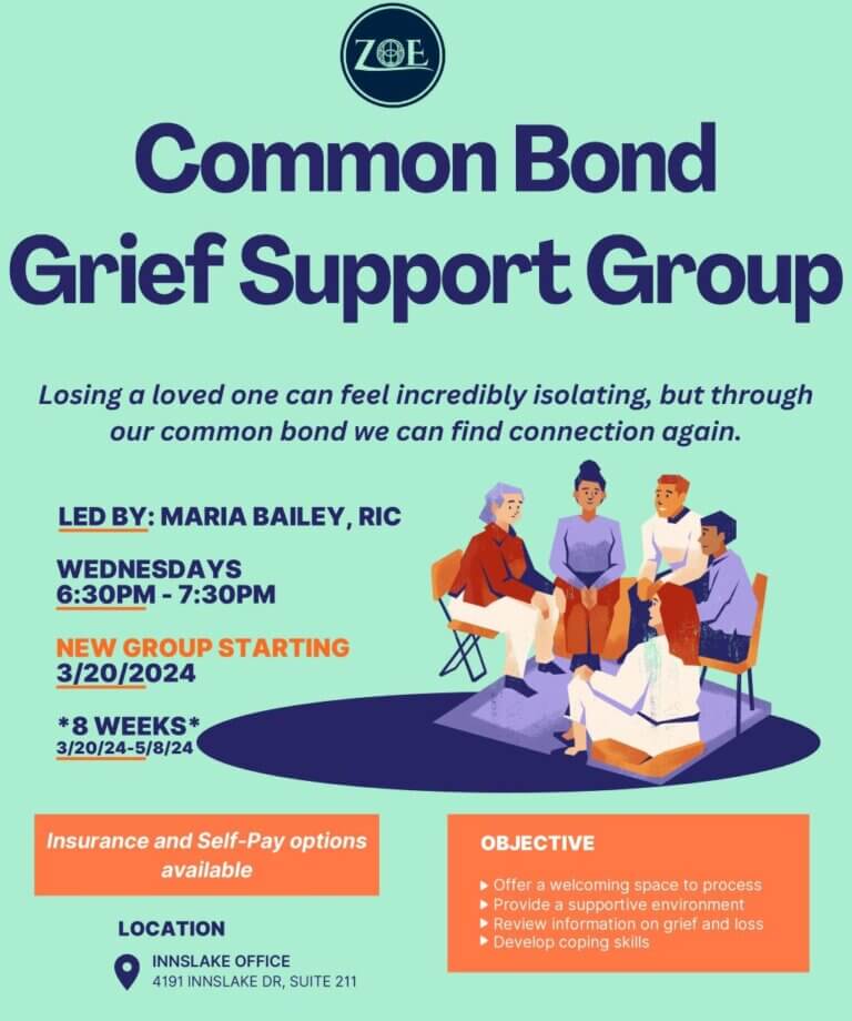 Common Bond Grief Support Group - ZoeRVA